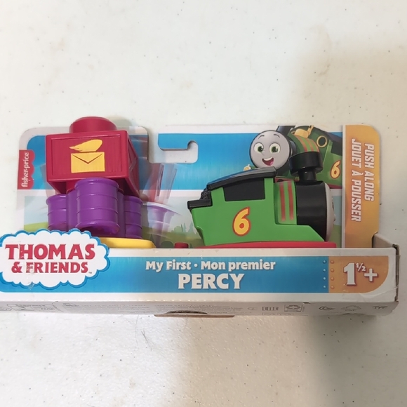 Fisher-Price | Toys | Fisherprice Thomas Friends My First Percy Green Push Along Train 8 Months ...